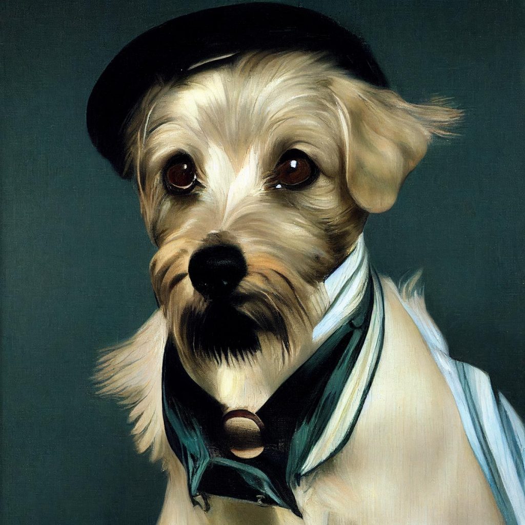 Midjourney Dogs in the Style of Famous Painters - Neoido - A.I. Art
